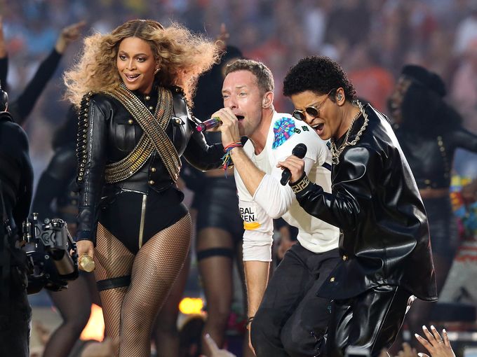 Coldplay, Beyonce and Bruno Mars Rock Super Bowl 50 Halftime Show ...