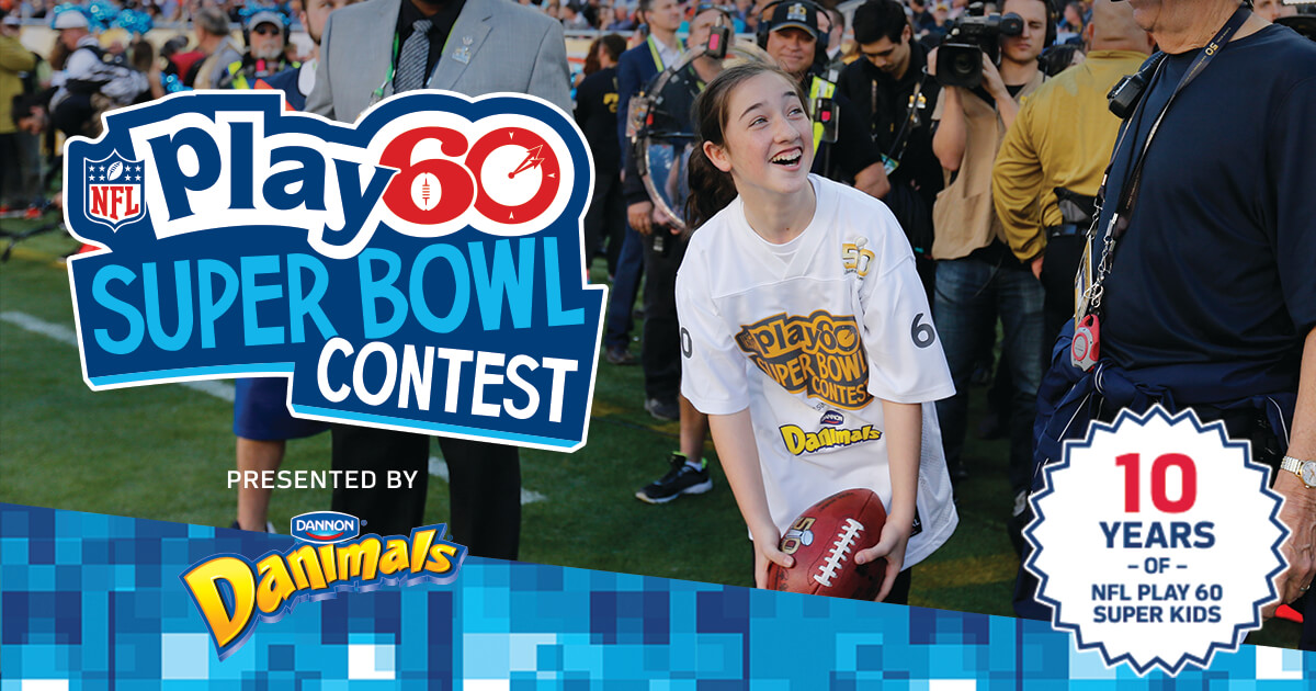 Kids ‘Play 60’ For Chance To Win Ultimate Super Bowl LI Gameday ...