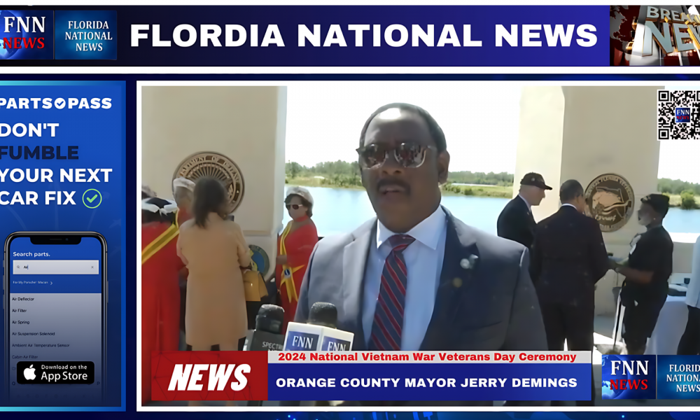 Orange County Mayor Jerry Demings remarks on 2024 National Vietnam ...