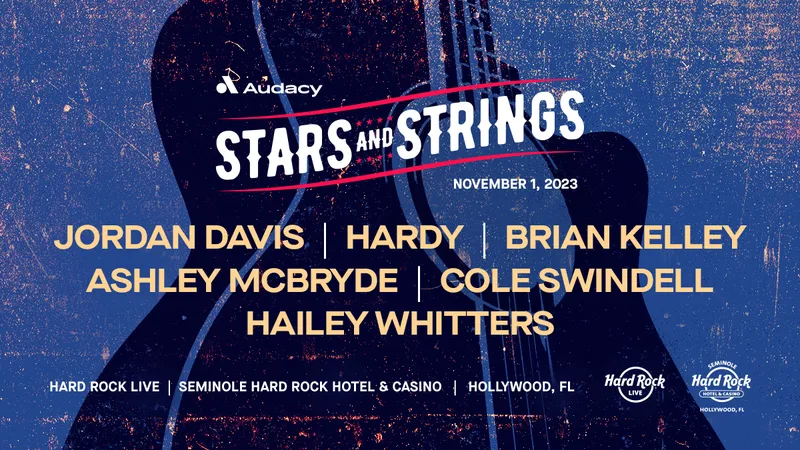 Audacy’s Stars and Strings Returns to Hard Rock Live for a Night of ...