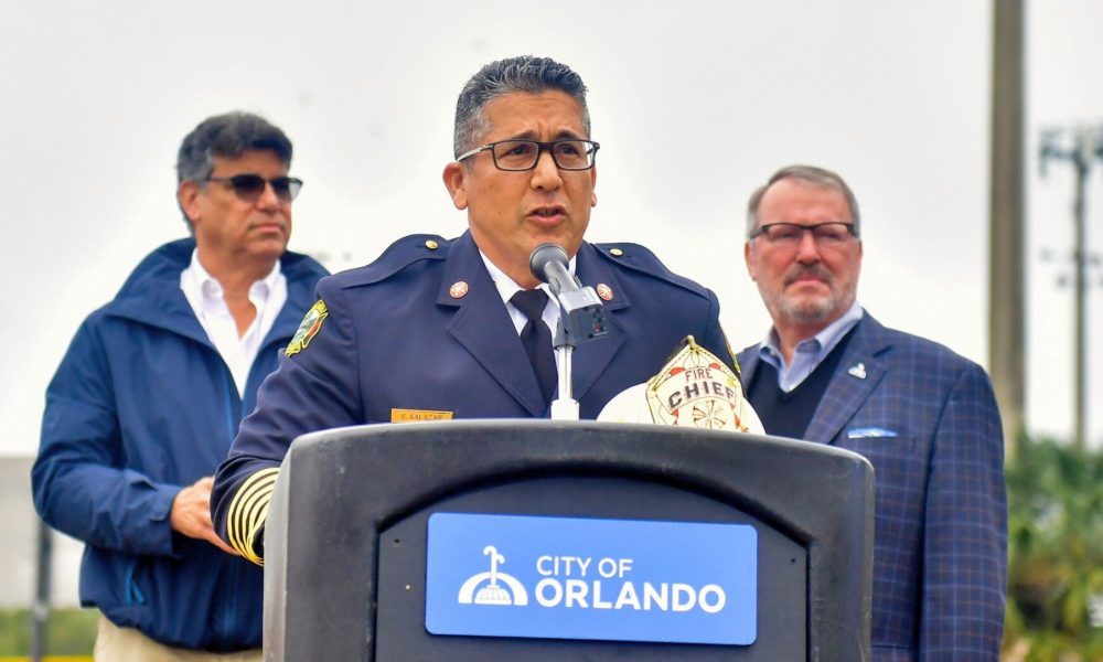 Orlando Fire Chief Charlie Salazar Resigns After Three Years; Mayor ...